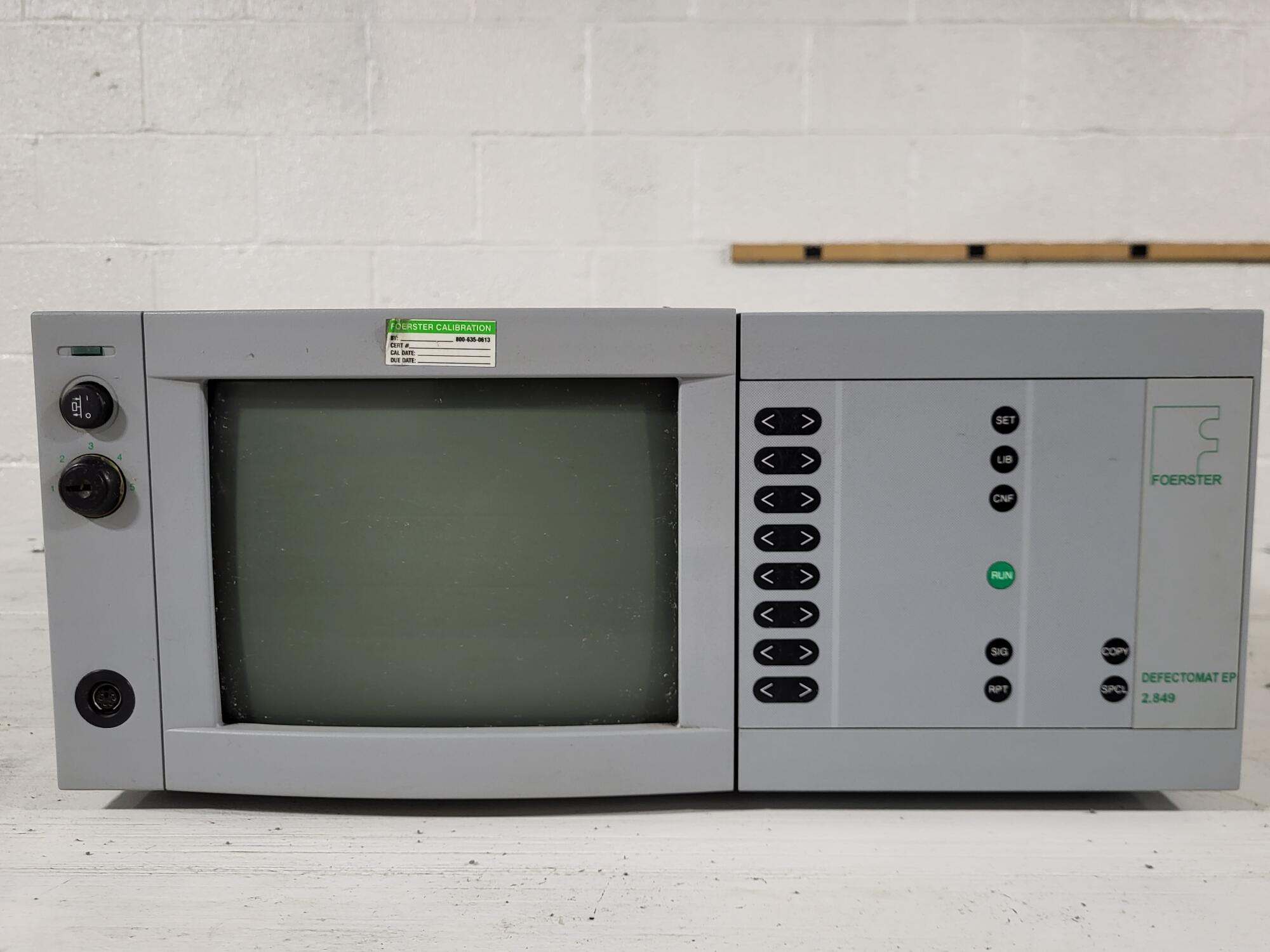 AM23098 Foerster Defectomat EP2.849 Eddy Current Tester | Allset Machinery